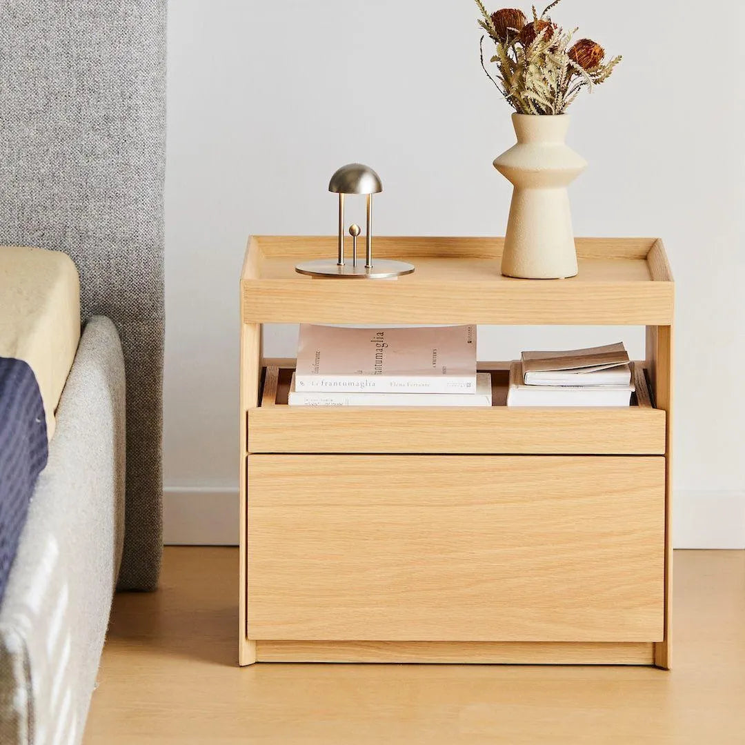Ava Wood Nightstand – cozymatic HK